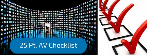 25-Point Audio Visual Checklist for Events - Hartford Technology Rental ...